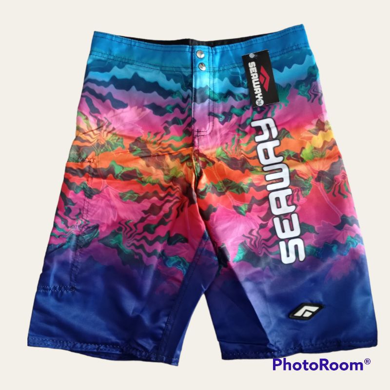 Bermuda tactel seaway kit 5 peças atacado short praia adulto | Shopee ...