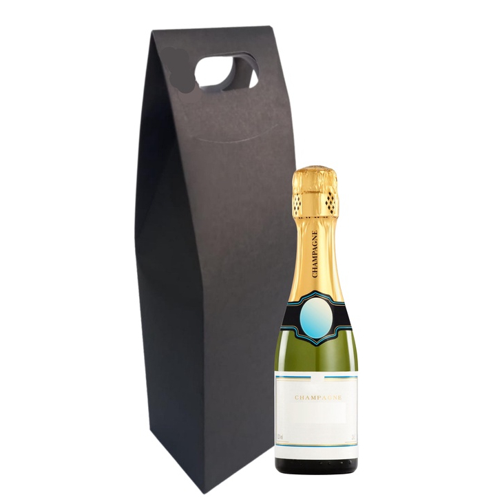 Embalagem Caixa para Mini Garrafa de Vinho Champagne 10un | Shopee Brasil