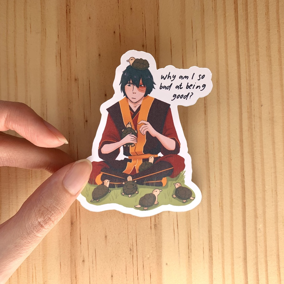 Adesivo individual Zuko | ATLA sticker | Avatar: The Last Airbender ...