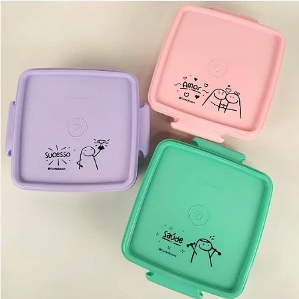 Tupperware Pote Meme 780ml - Diversas cores | Shopee Brasil