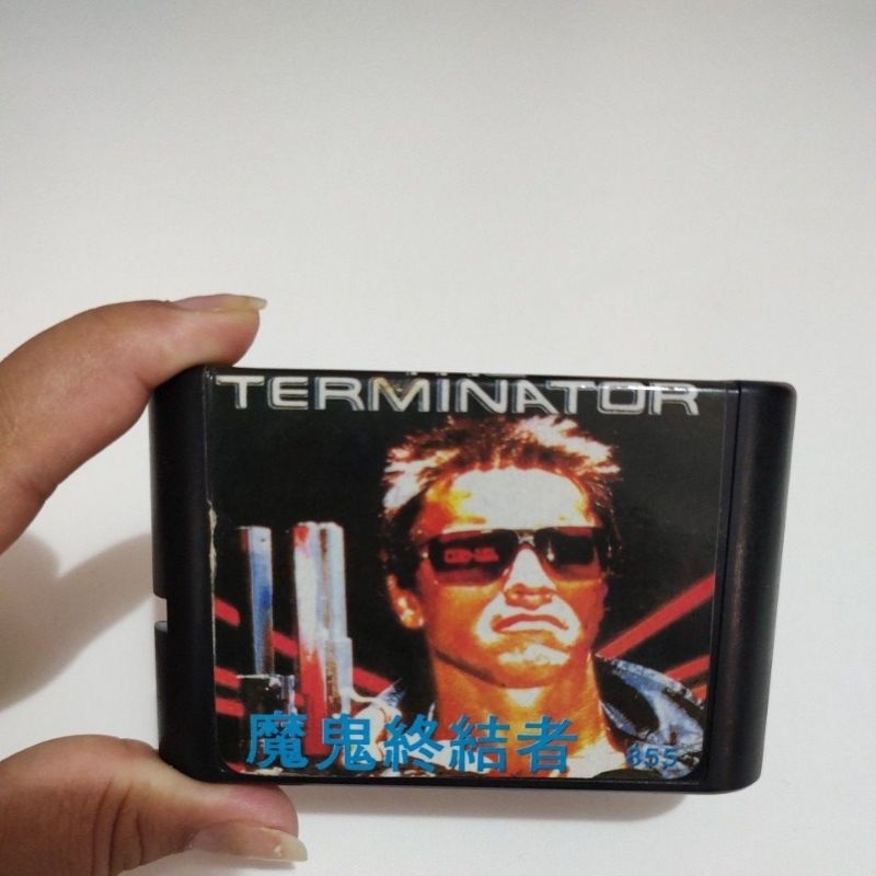 Cartucho Mega Drive - The Terminator - Corre Que Ta Baratinho