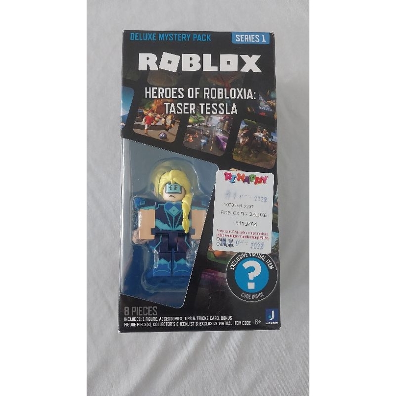 Roblox Figure Deluxe Serie 1 Heroes Of Robloxia Taser Tessla | Shopee ...