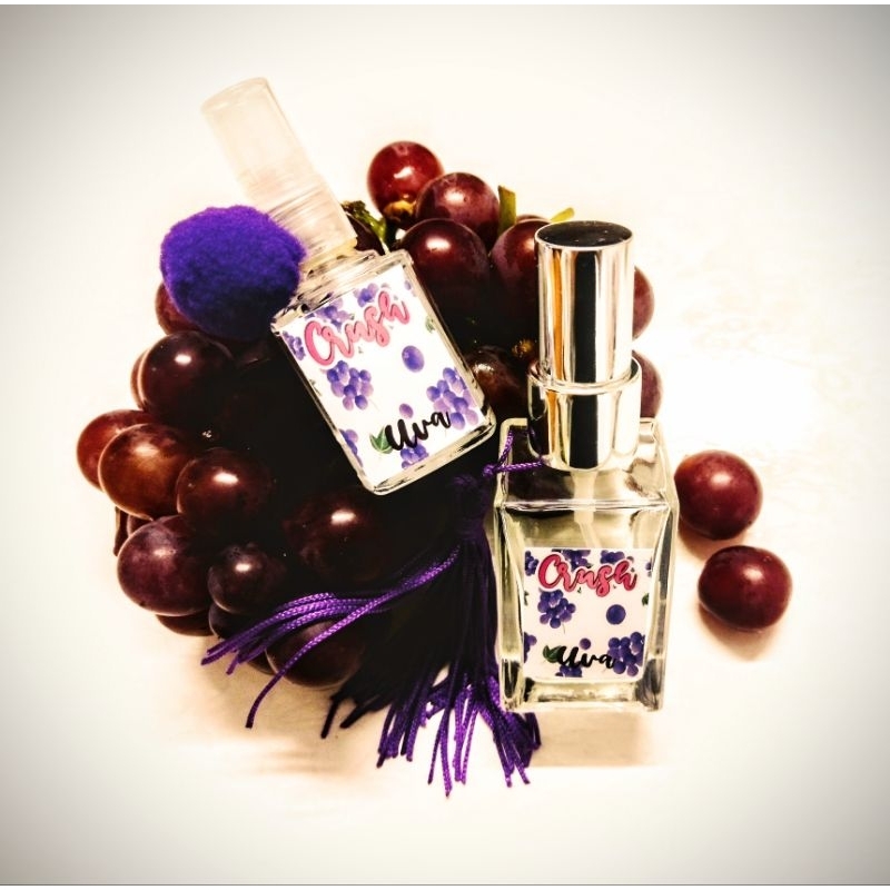 Perfume artesanal uva roxa e uva verde | Shopee Brasil