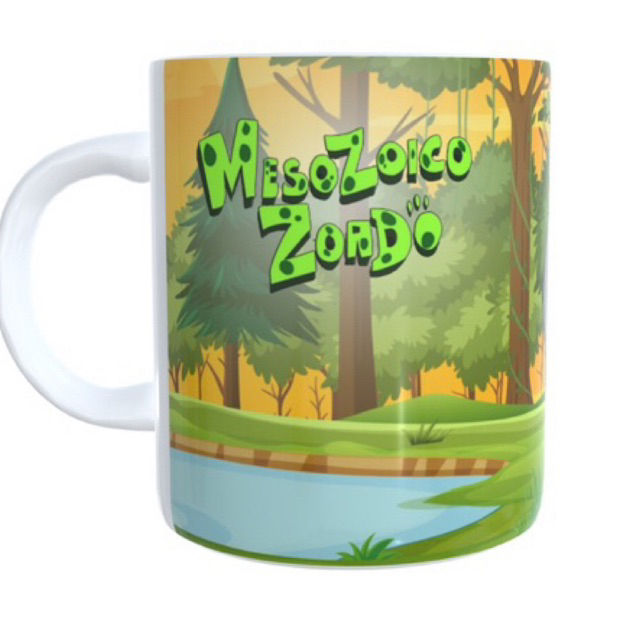 NOVA LINHA DE CANECAS DE PORCELANA MESOZOICO ZOADO | Shopee Brasil