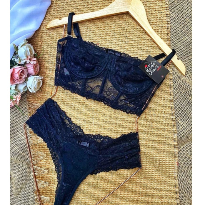 Conjunto Sem Bojo, Conjunto Calcinha e Sutiã Sem Bojo c/ Aro-Conjunto ...