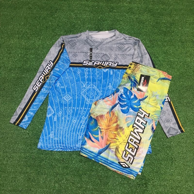 conjunto seaway manga longa uv seaway | Shopee Brasil