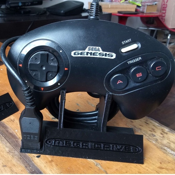 Expositor para controle de Mega Drive | Stand / Suporte | Shopee Brasil