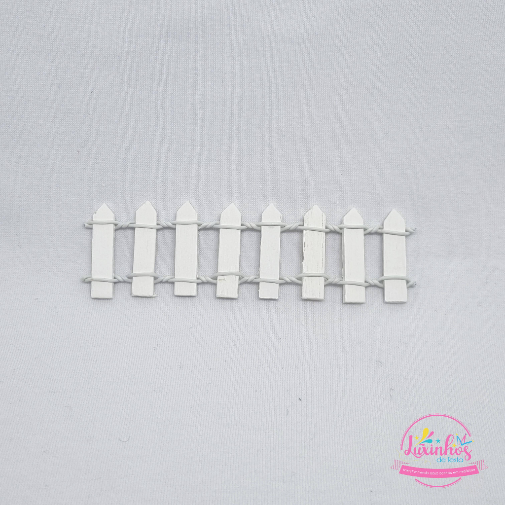 Mini Cerca Cerquinha de Madeira 10cm – 5 Unidades | Shopee Brasil