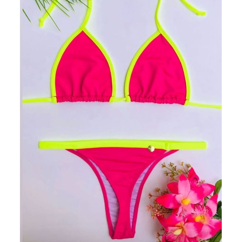Biquini Fita Fio Dental Moda Praia Marquinha Shopee Brasil