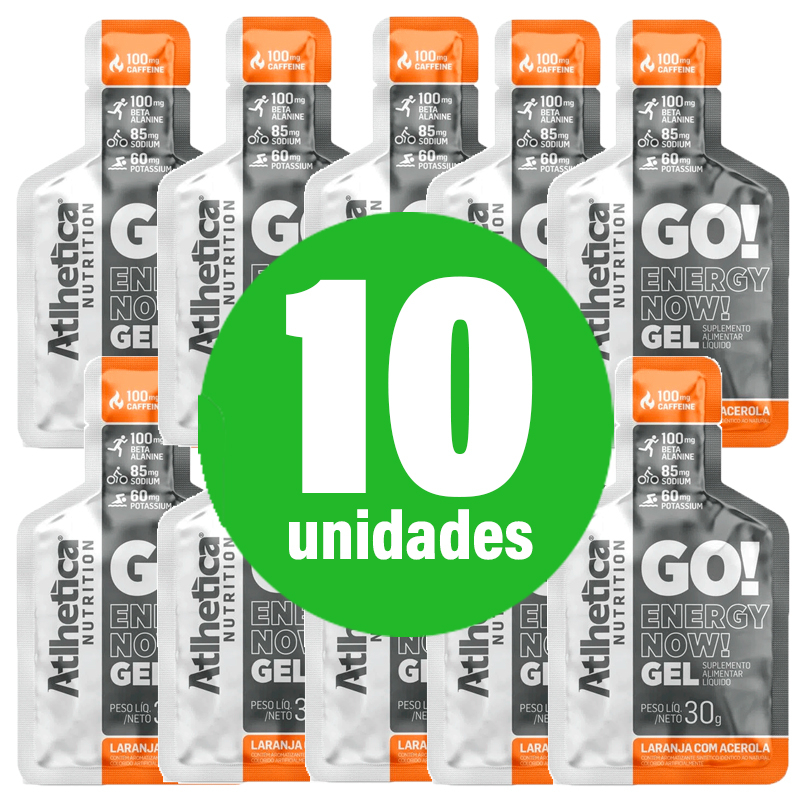 Go Energy Gel Repositor c/ Beta Alanina e Cafeína 10 Sachês - Atlhetica ...