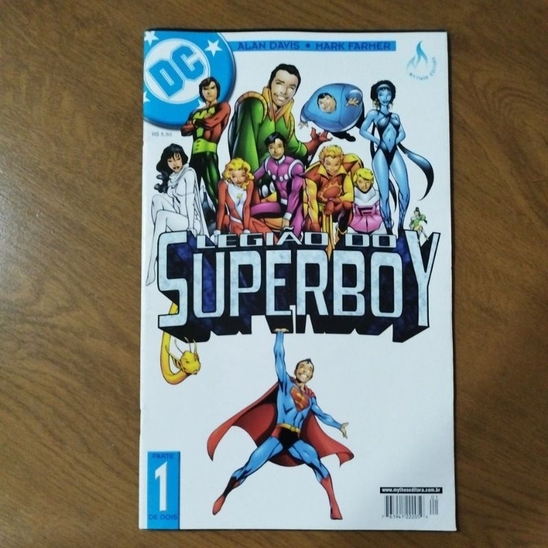 Legião do Superboy - Mini-Série - n° 01 ( Mythos ) | Shopee Brasil