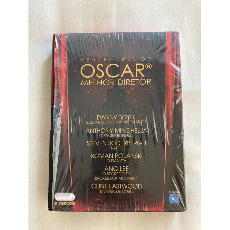 Box Dvd Vencedores do Oscar - Melhor diretor - 6 dvds | Shopee Brasil