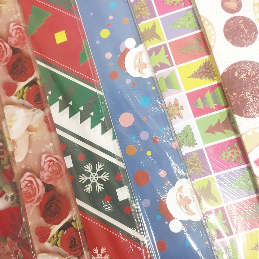 Papel de presente decorado 49x69 cm com 40 FOLHAS Ultimas Unidades ...