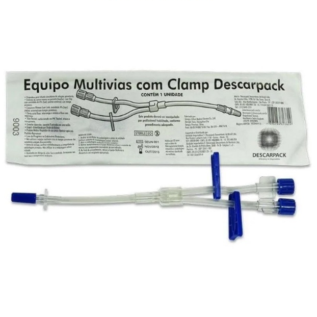 Equipo Polifix com Clamp - 2 vias e 4 vias unid | Shopee Brasil
