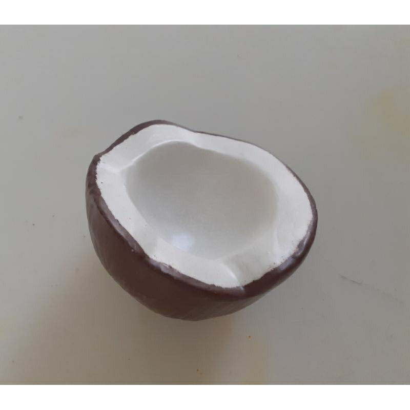 Fruta COCO artificial realista decoração | Shopee Brasil