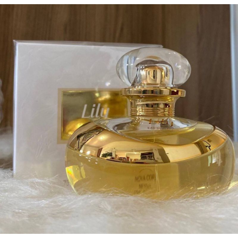 Lily o Boticário 75ml eau de parfum perfume ou creme acetinado ...