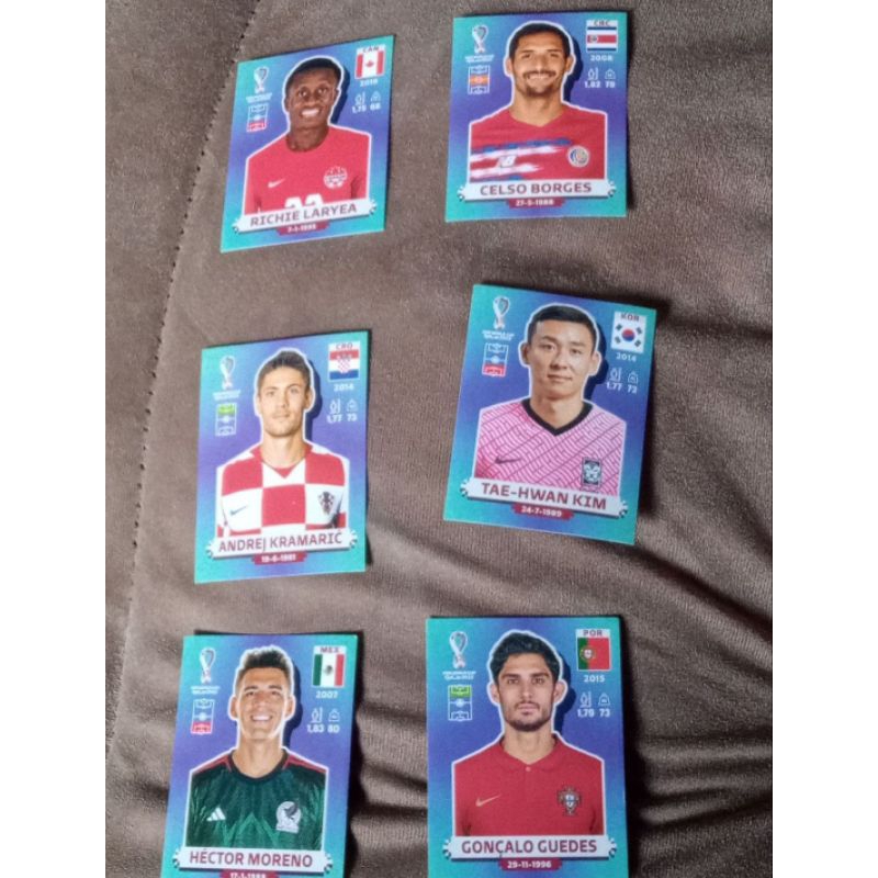 Figurinhas Fifa Panini Copa do Mundo Qatar 2022 | Shopee Brasil