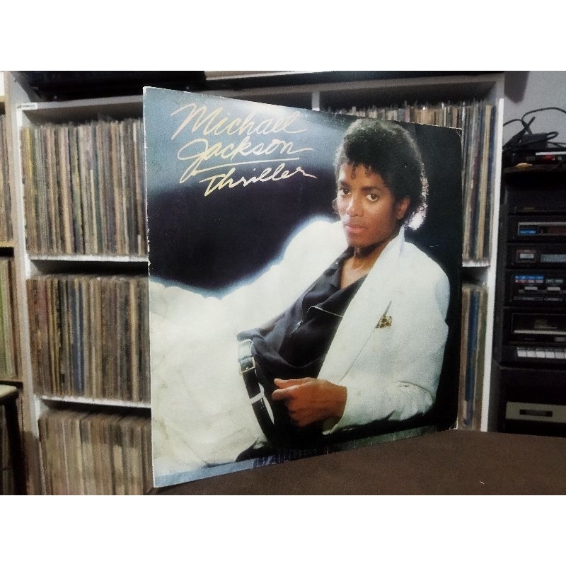LP Disco de Vinil Michael Jackson Thriller | Shopee Brasil
