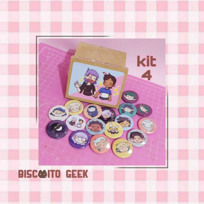 Kit 4 de The Owl House (leia a descrição) | Shopee Brasil