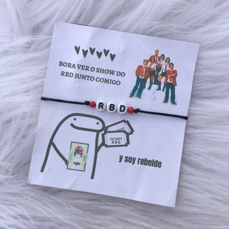 Pulseira RBD - Rebelde | Shopee Brasil