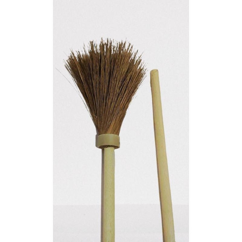 vassoura limpa teto em piaçava com cabo extensor 2 metros | Shopee Brasil