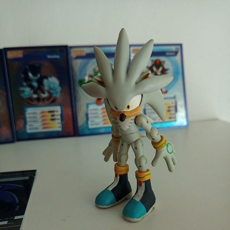 Silver Sonic The Hedgehog Action Figure Exclusivo Raridade Original ...