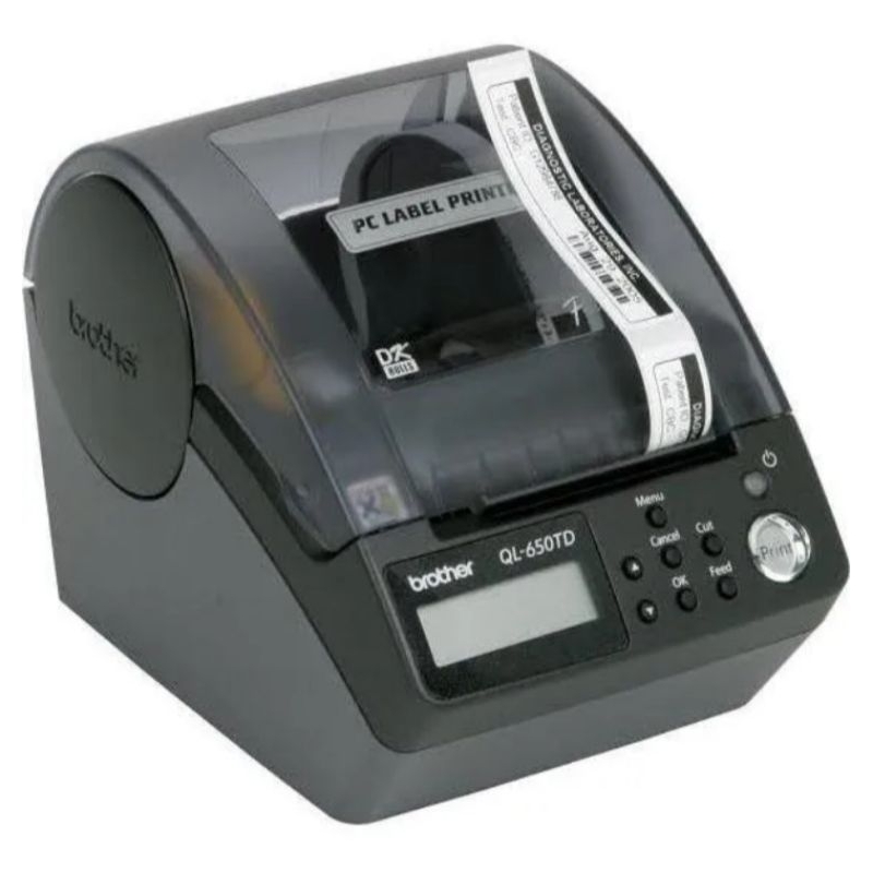 Impressora Etiquetas Codigo Barra Brother Ql-650td | Shopee Brasil