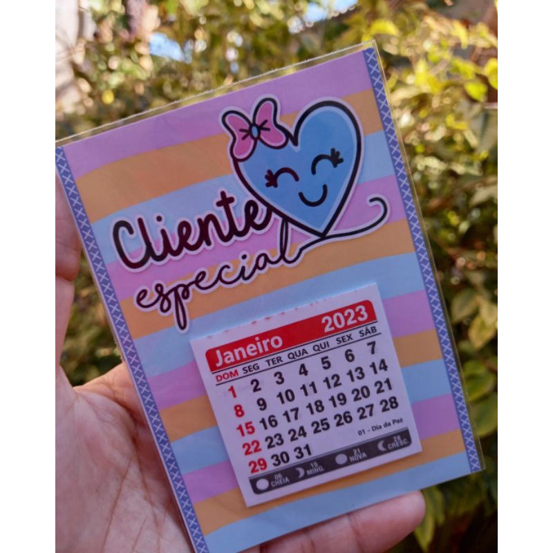 50 calendários com sua logo mimos para lojas | Shopee Brasil