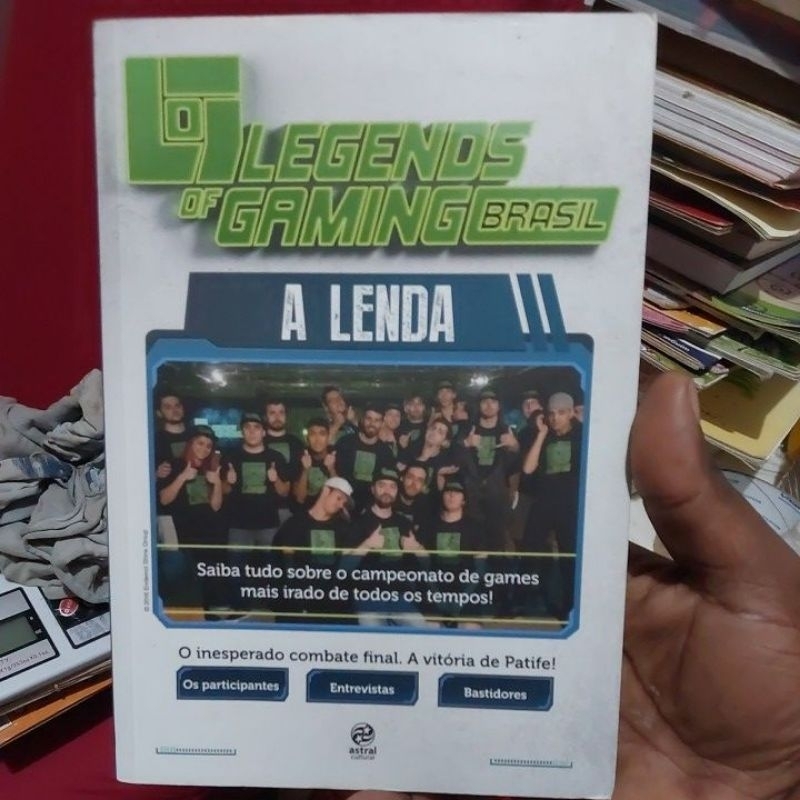 Livro - Legends Of Gaming Brasil - A Lenda | Shopee Brasil