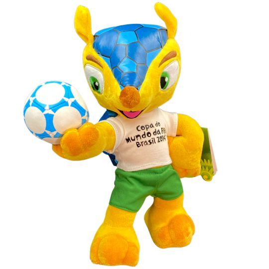 Boneco Mascote Copa Brasil 2014 Fuleco | Shopee Brasil