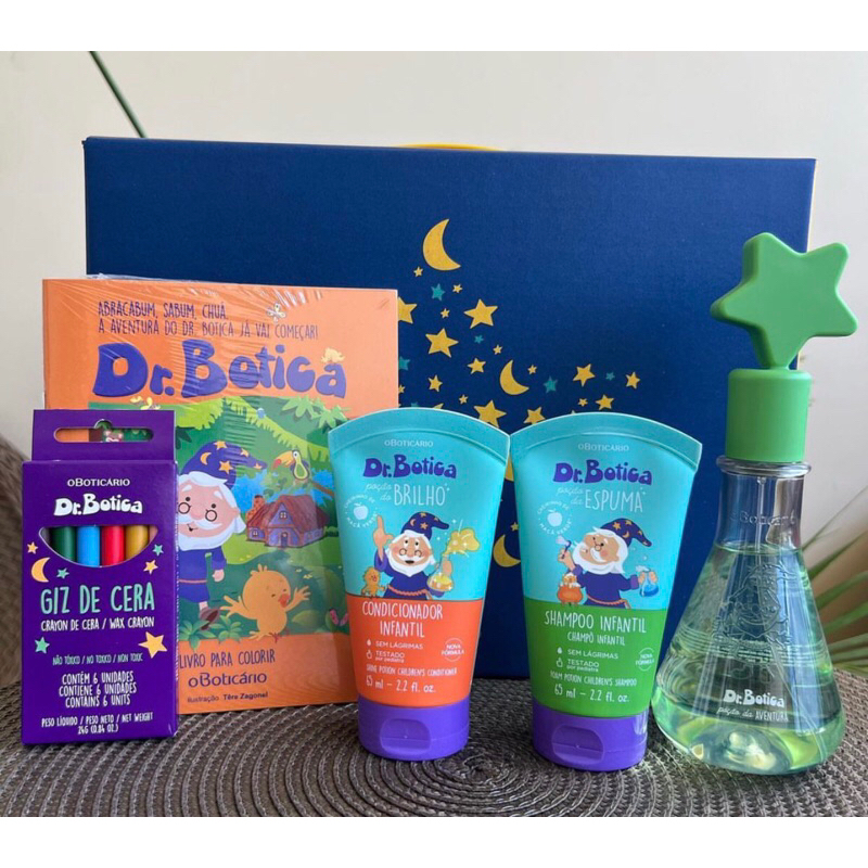 Kit Presente Dr. Botica (5 itens) Boticário. validade 07/25 | Shopee Brasil