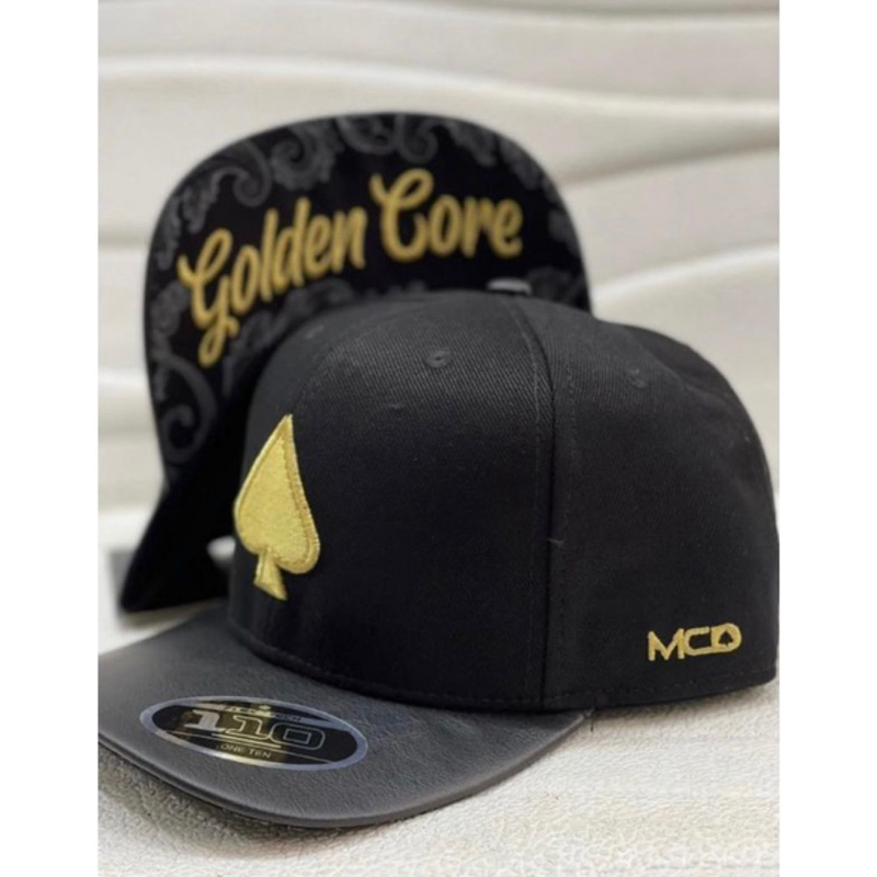 Boné MCD GOLDEN CORE BRANCO/PRETO/ Beija Flo/ Masculino Snapback Fitão ...