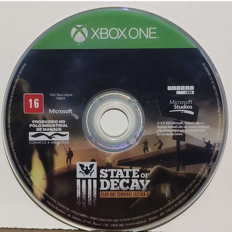 Jogo Original State of Decay - Year One Survival Edition (Somente Disco ...
