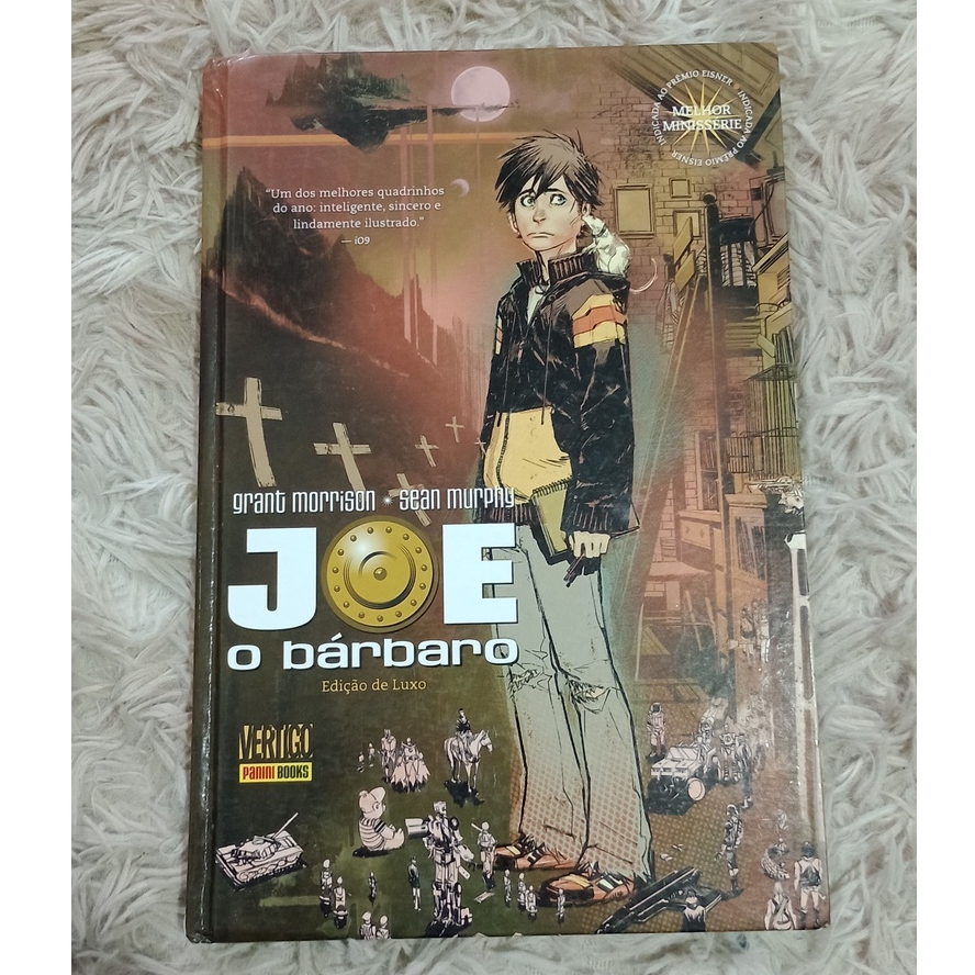 Joe, O Bárbaro - Edição de Luxo | HQ Vertigo | Shopee Brasil