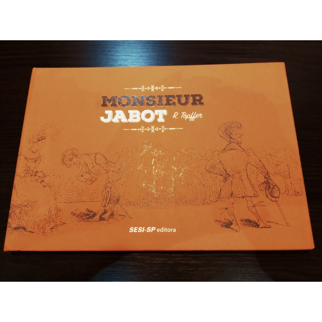 Monsieur Jabot Livro de Rodolphe Topffer | Shopee Brasil
