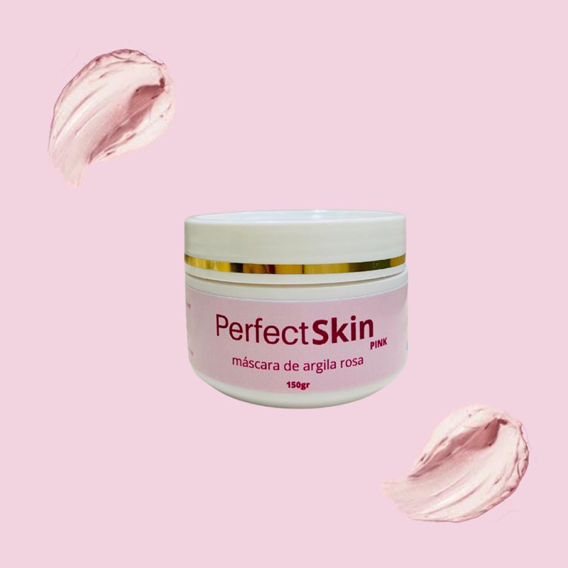 Máscara de Argila Pink PerfectSkin ORIGINAL Skincare Antiacne Melasma ...