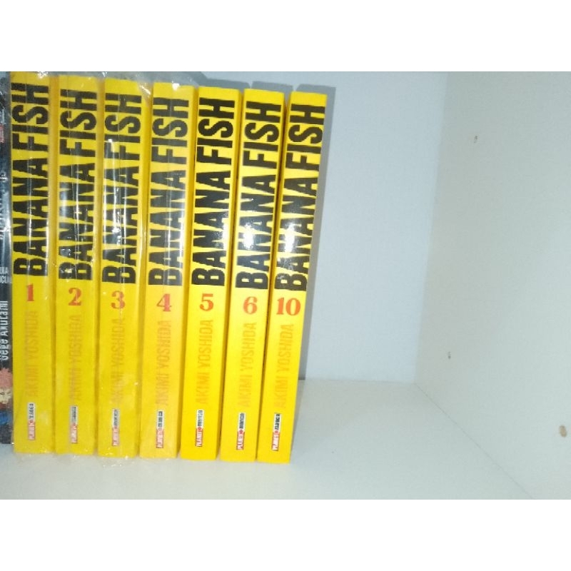 Mangá Banana Fish Vol. 1 ao 6 + Vol.10 | Shopee Brasil