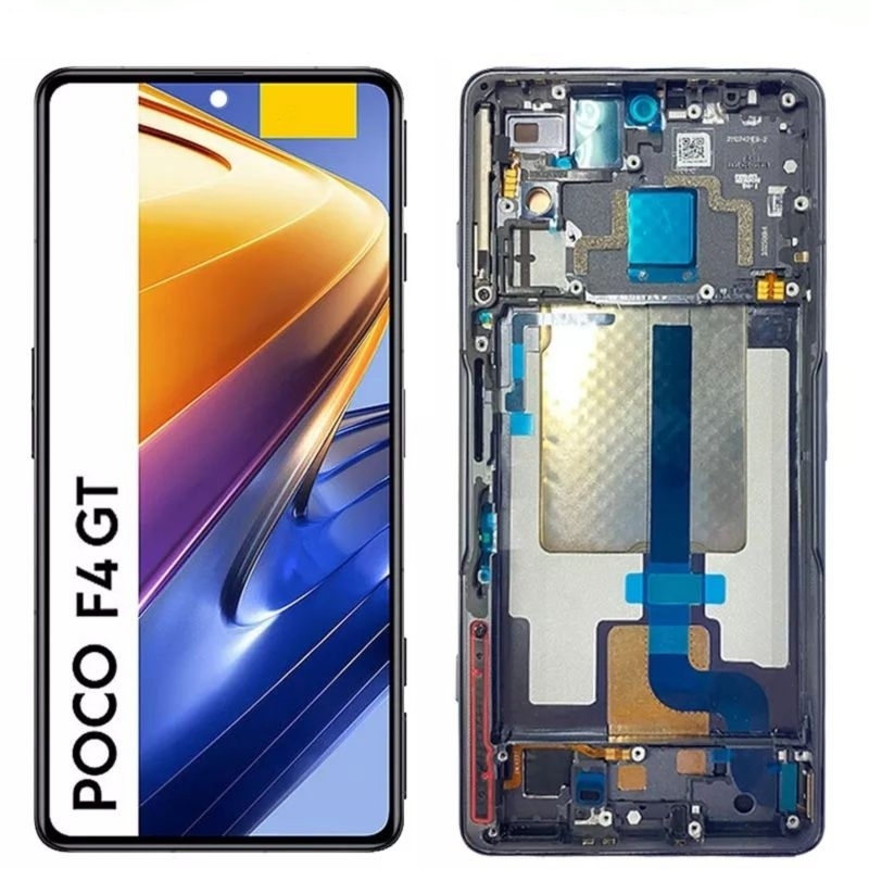 Tela Display Frontal Poco F4 Gt Original Xiaomi Touch C/aro | Shopee Brasil