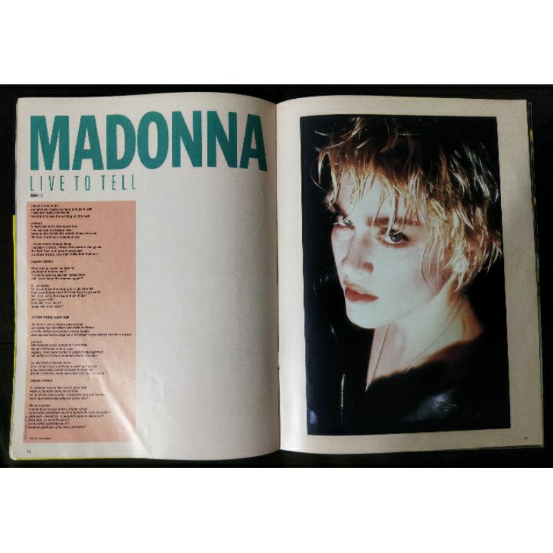 Revista Bizz Letras Traduzidas (Madonna, David Bowie, Queen, U2, The Cure e outros) | Shopee Brasil