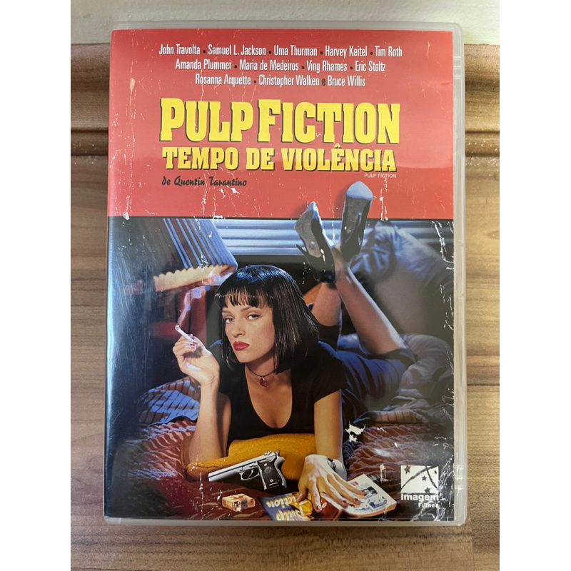 DVD Pulp Fiction - Quentin Tarantino - sem uso | Shopee Brasil