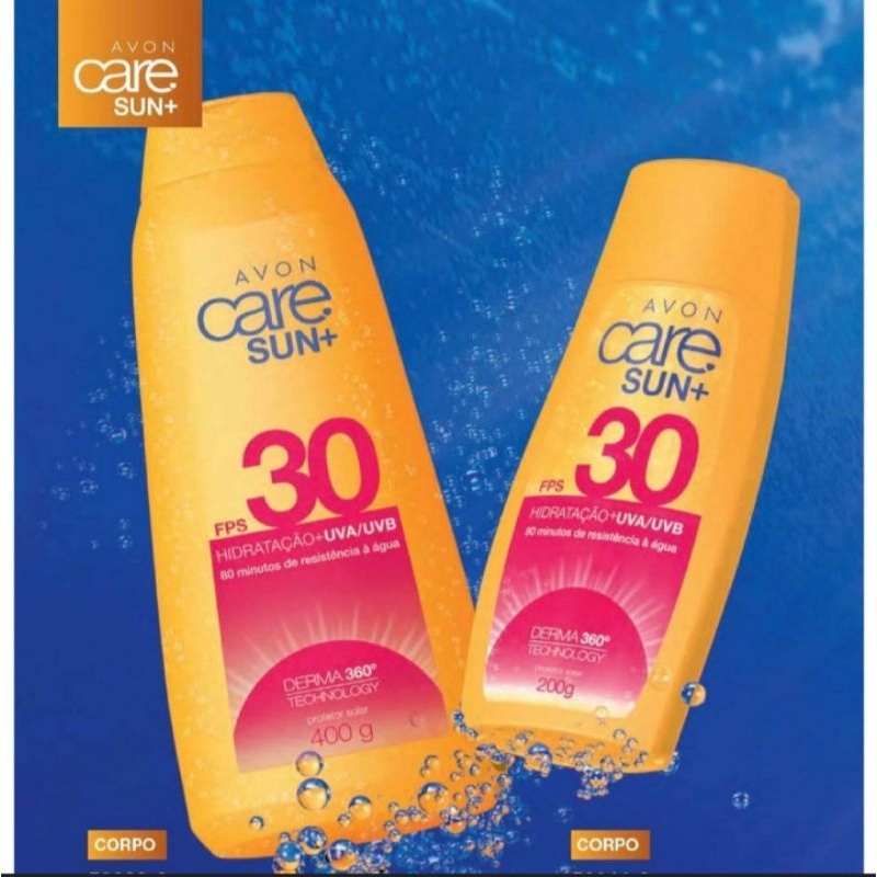Protetor Solar Corporal FPS 30 Care Sun+ Avon | Shopee Brasil