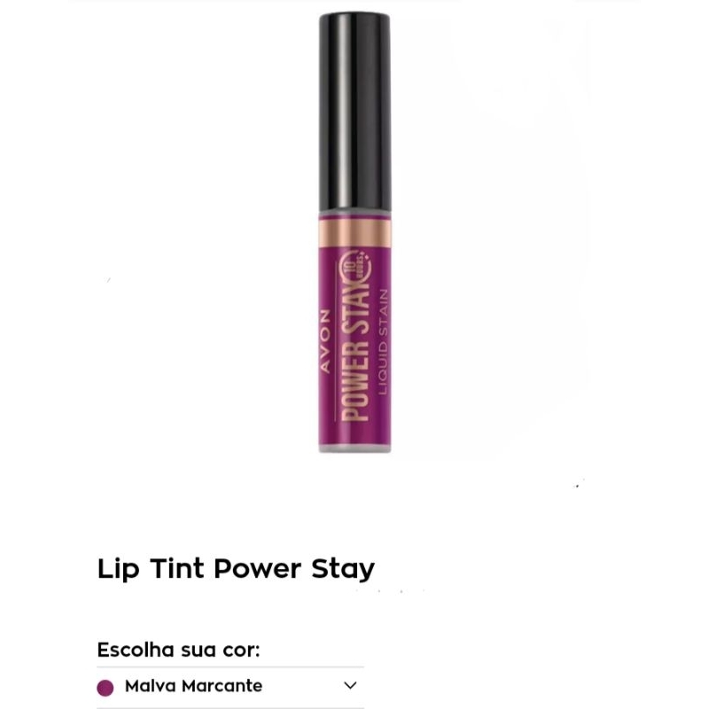 Lip Tint Power Stay Cor Malva Marcante 3ml | Shopee Brasil