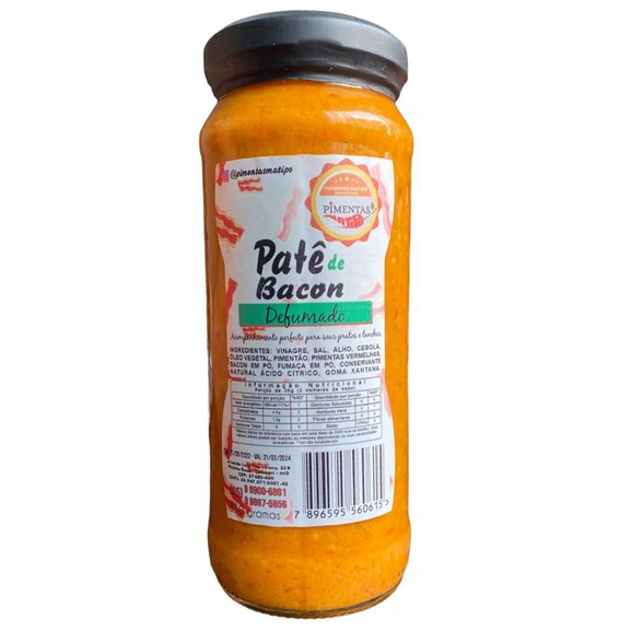 Patê de bacon defumado 350g | Shopee Brasil