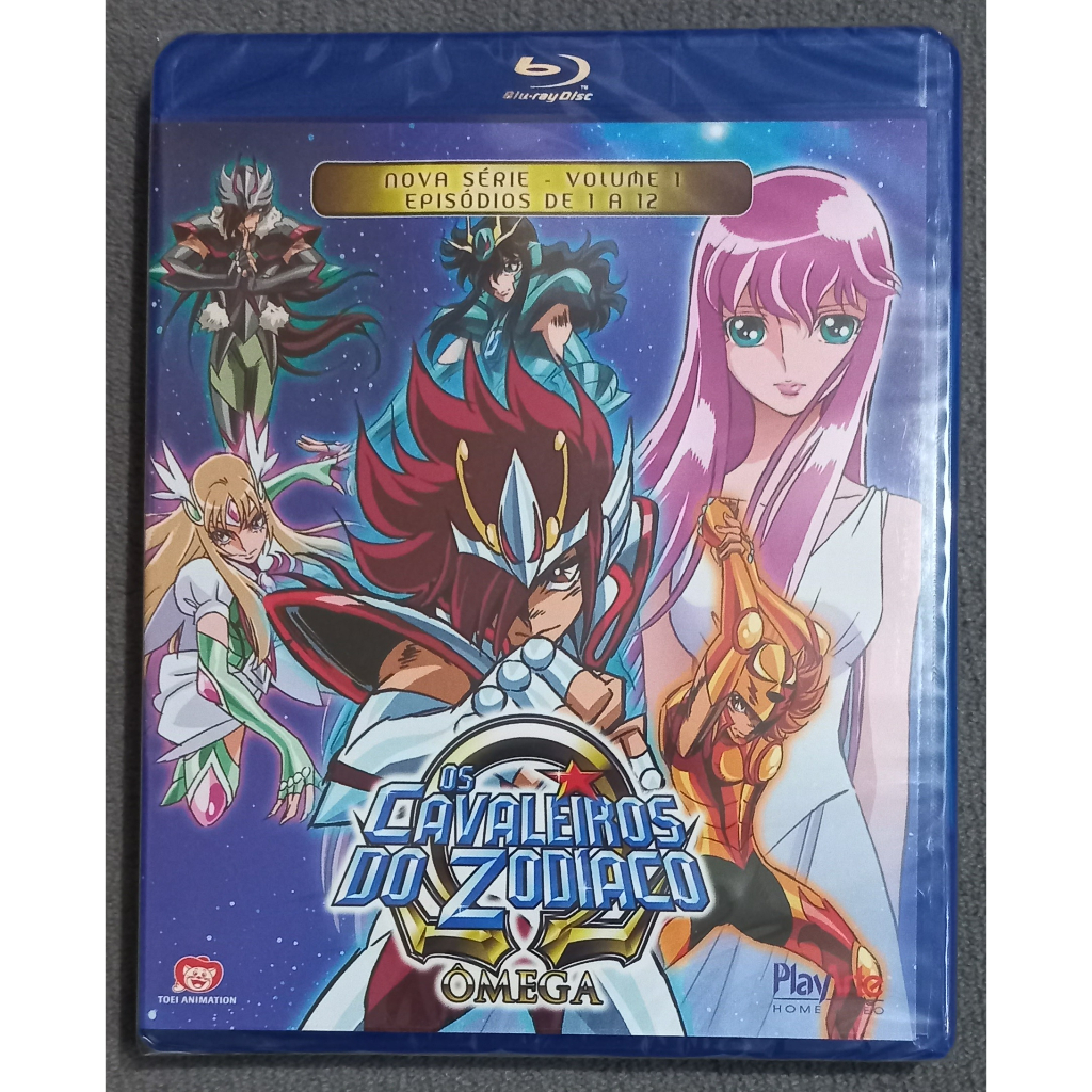 [LACRADO] Blu-ray • Os Cavaleiros do Zodíaco -Ômega (Vol. 1 - Episódios de 1 a 12) | Shopee Brasil