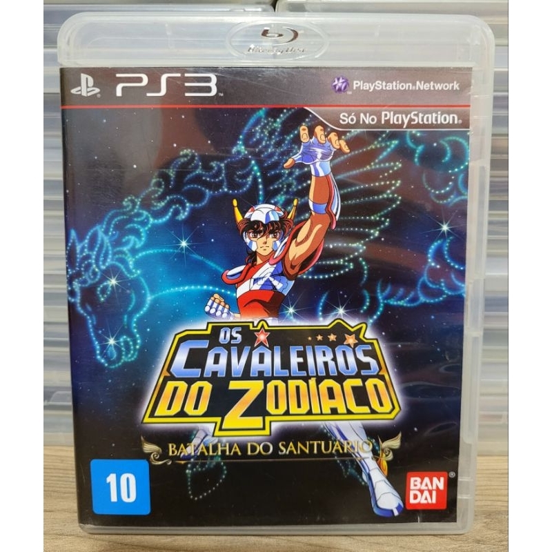 Os Cavaleiros do Zodíaco - Batalha do santuário, jogo para ps3 mídia física sem riscos e com ...