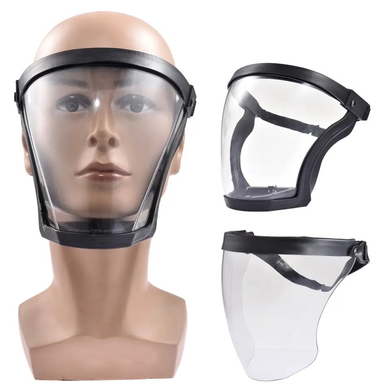 Máscara De Proteção Facial Transparente Com Filtro | Shopee Brasil