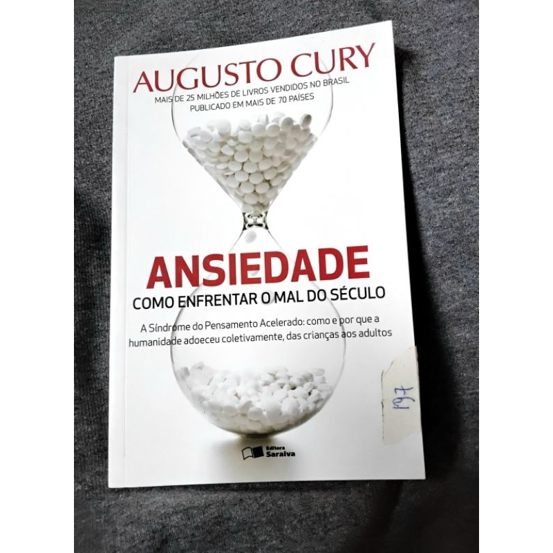 Livro Ansiedade - Augusto Cury | Shopee Brasil