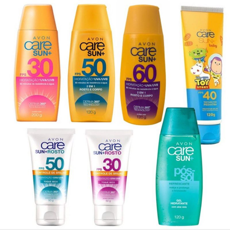 Protetor Solar 2 em 1 Rosto e Corpo Care Sun | Shopee Brasil