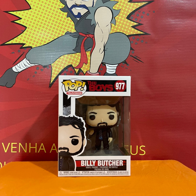 Billy Bruto ( Billy Butcher ) - The Boys funk pop | Shopee Brasil
