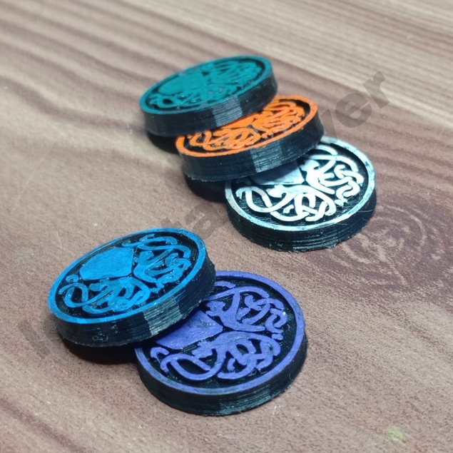 Tokens de RPG - Call of Cthulhu | Shopee Brasil